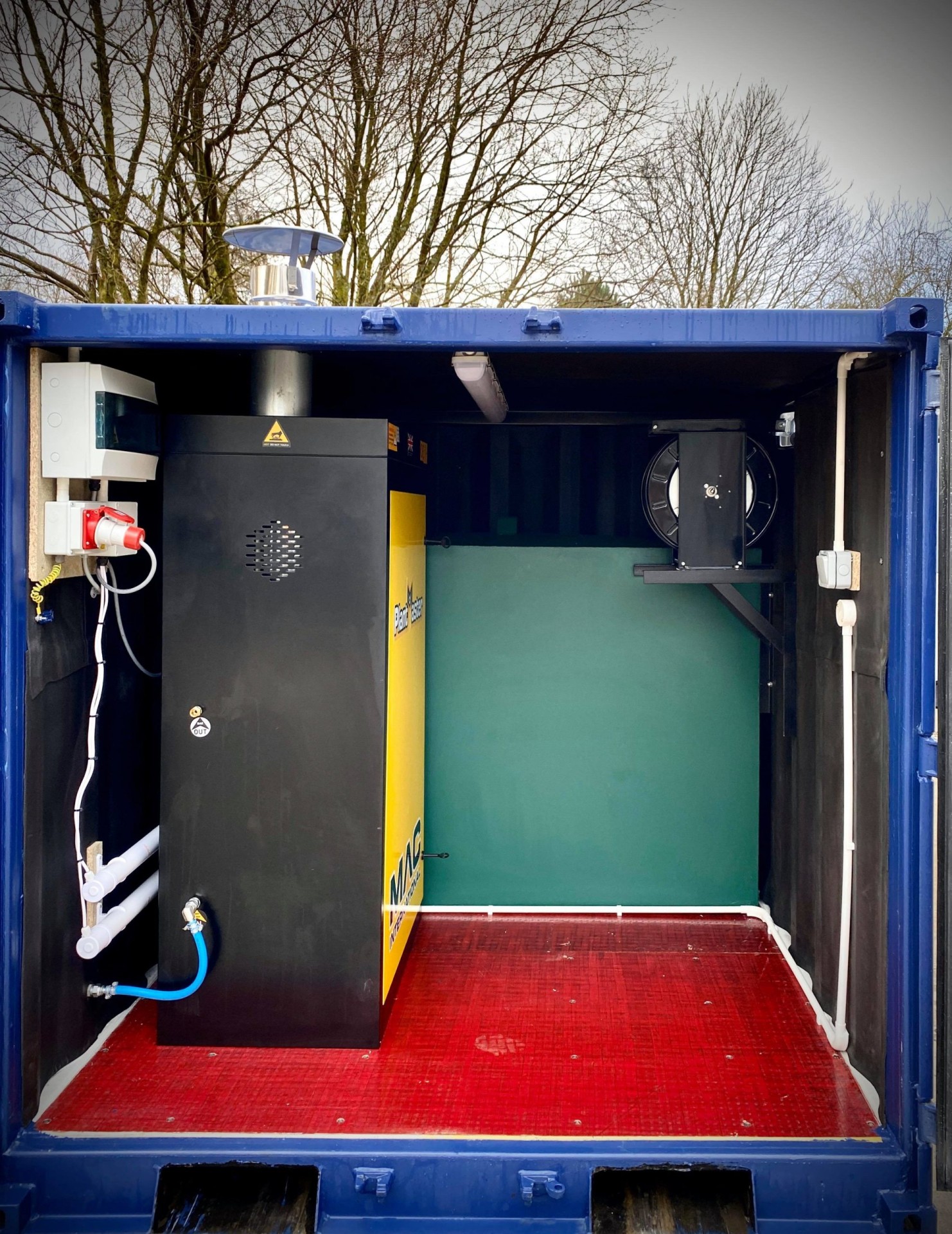Container Wash System - Brown's Pressure Washers