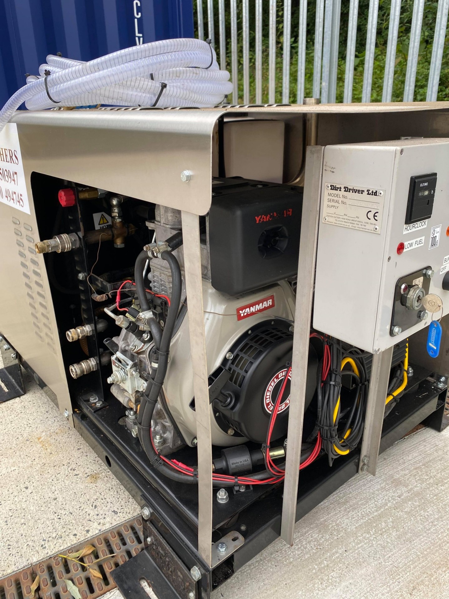 Used Dirt Driver Van Pack Hot Pressure Washer - Brown's Pressure Washers